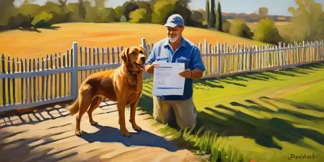 AroundWire: Free Dog Fence Installation Invoice Template