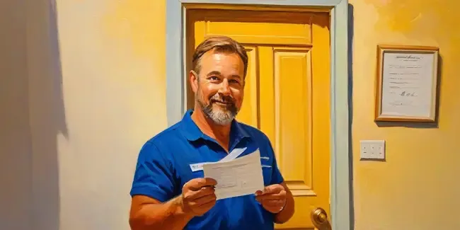 AroundWire: Free Door Repair Invoice Template