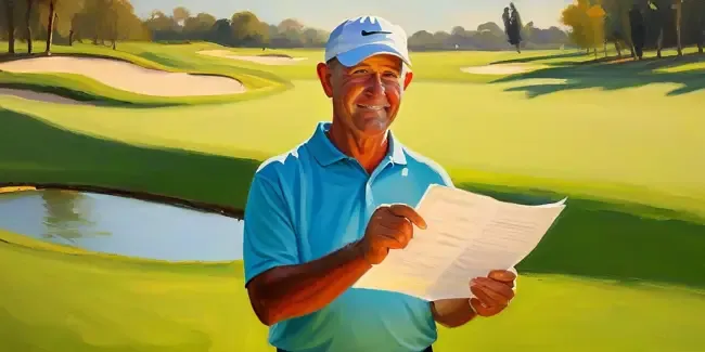 AroundWire: Free Golf Lessons Invoice Template