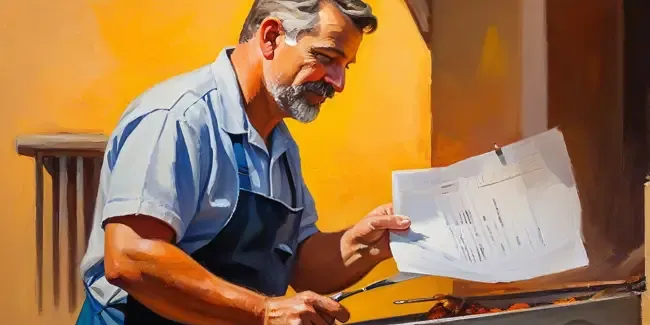 AroundWire: Free Grill Repair Invoice Template