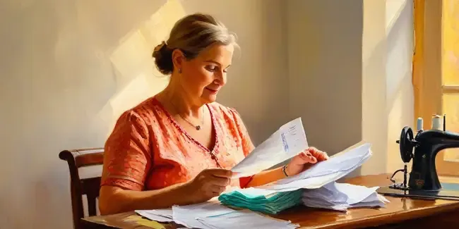 AroundWire: Free Sewing Instruction Invoice Template