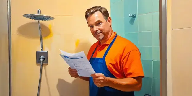 AroundWire: Free Shower Installation Invoice Template