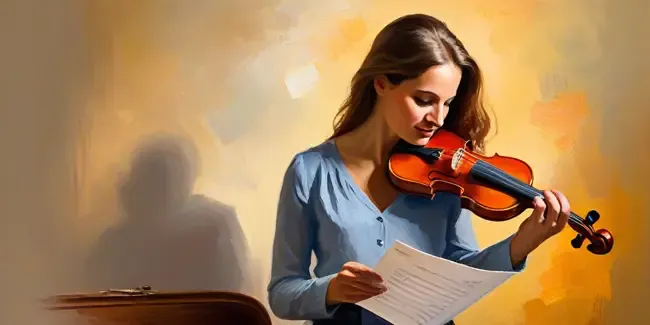 AroundWire: Free Violin Lessons Invoice Template