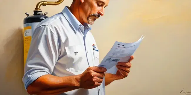 AroundWire: Free Water Heater Installation Invoice Template