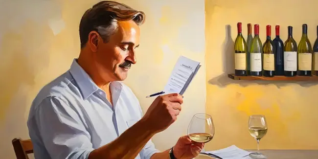 AroundWire: Free Wine Tasting Lessons Invoice Template